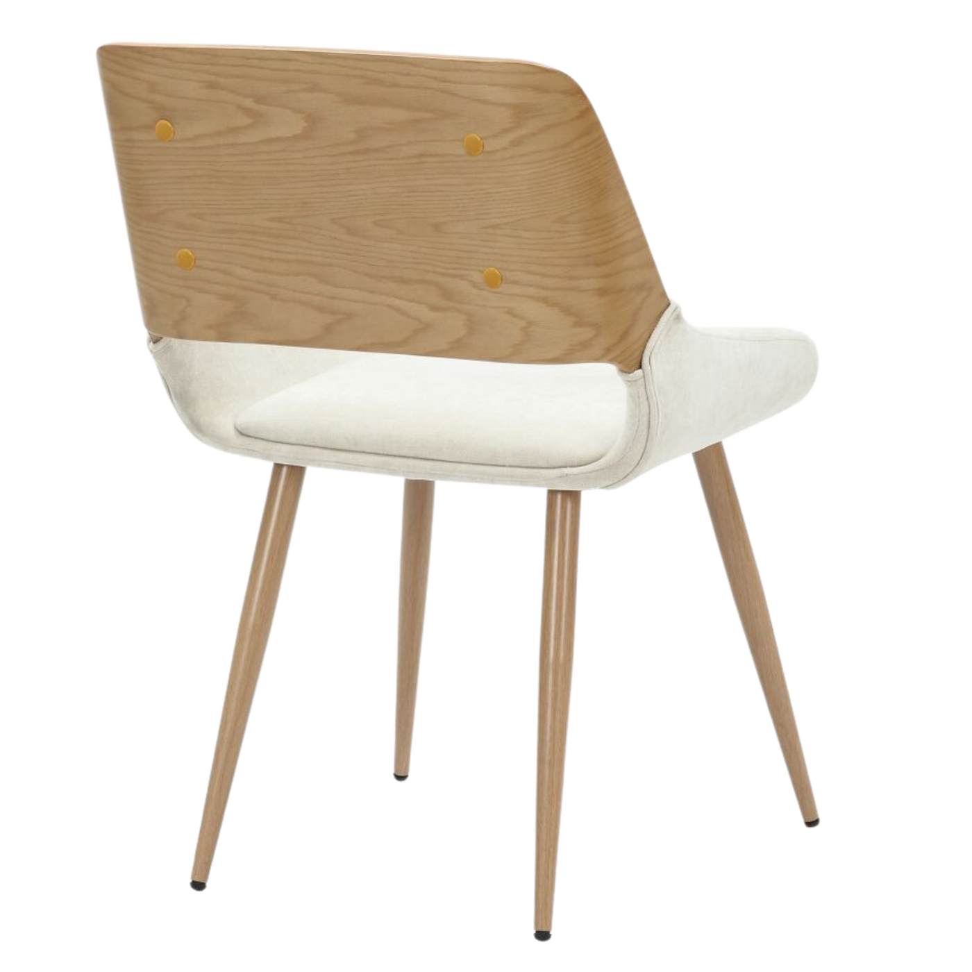 Carter Dining Chair - Beige and Natural | Hoft Home