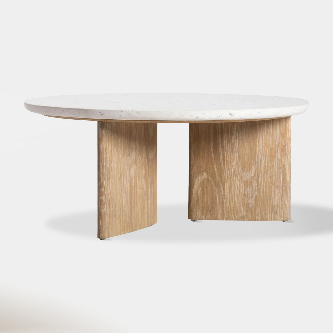 Ivera Coffee Table - Seashell Finish | Hoft Home