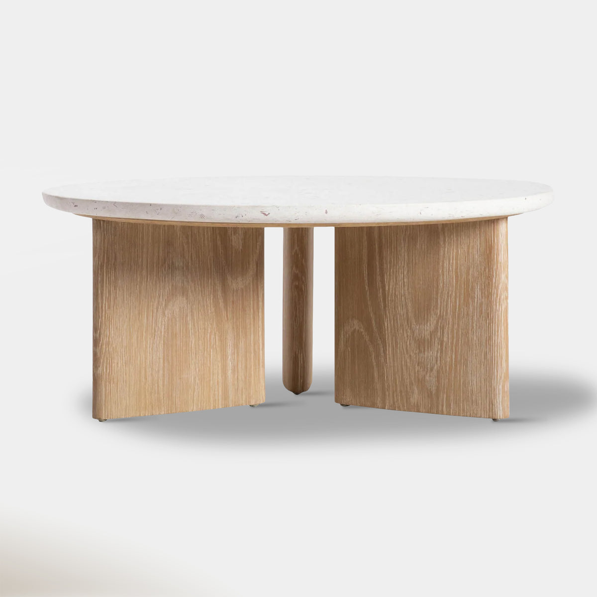 Ivera Coffee Table - Seashell Finish | Hoft Home