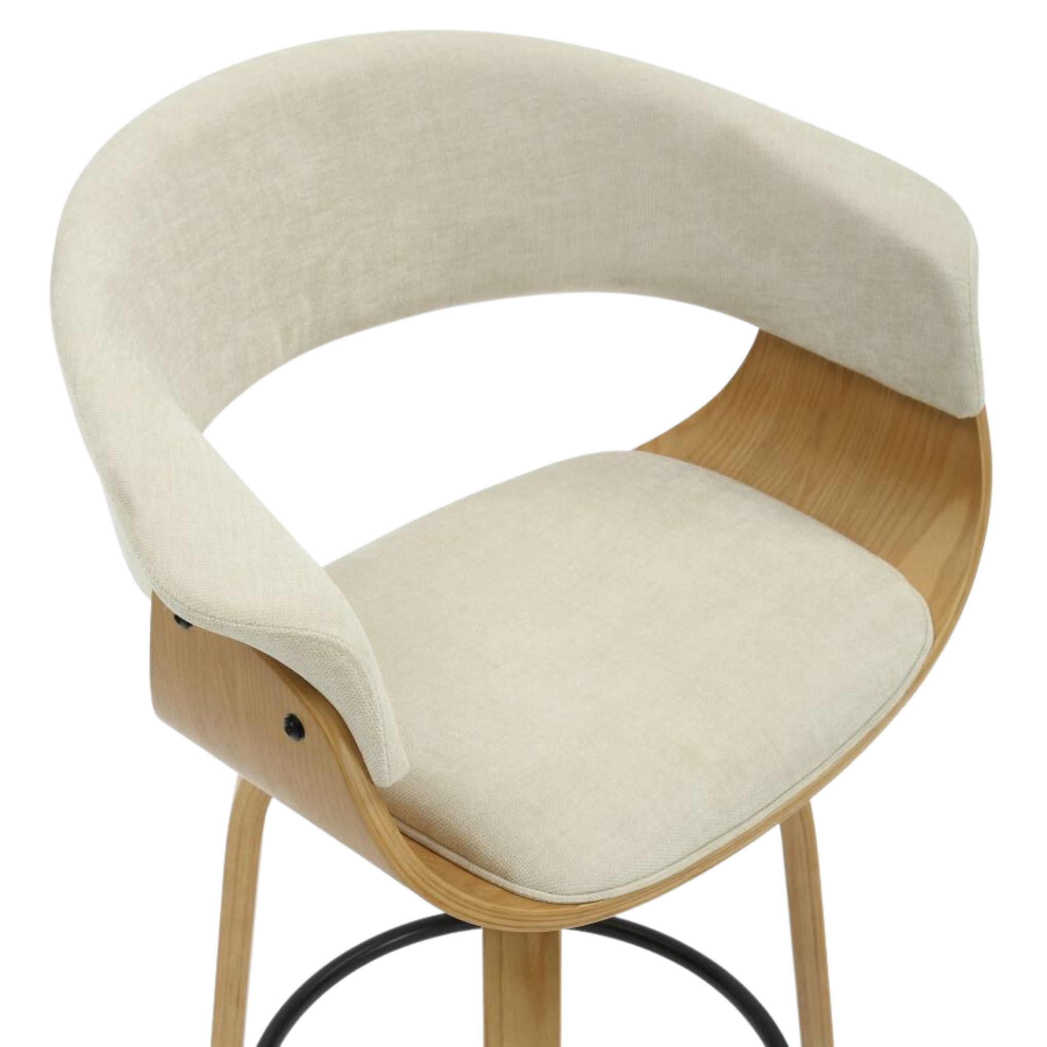 Jerreau Counter Stool - Beige | Hoft Home