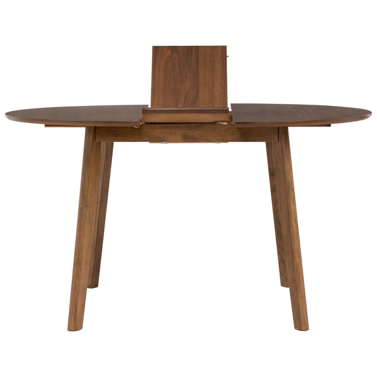 Werner Round Extendable Dining Table - Walnut | Hoft Home