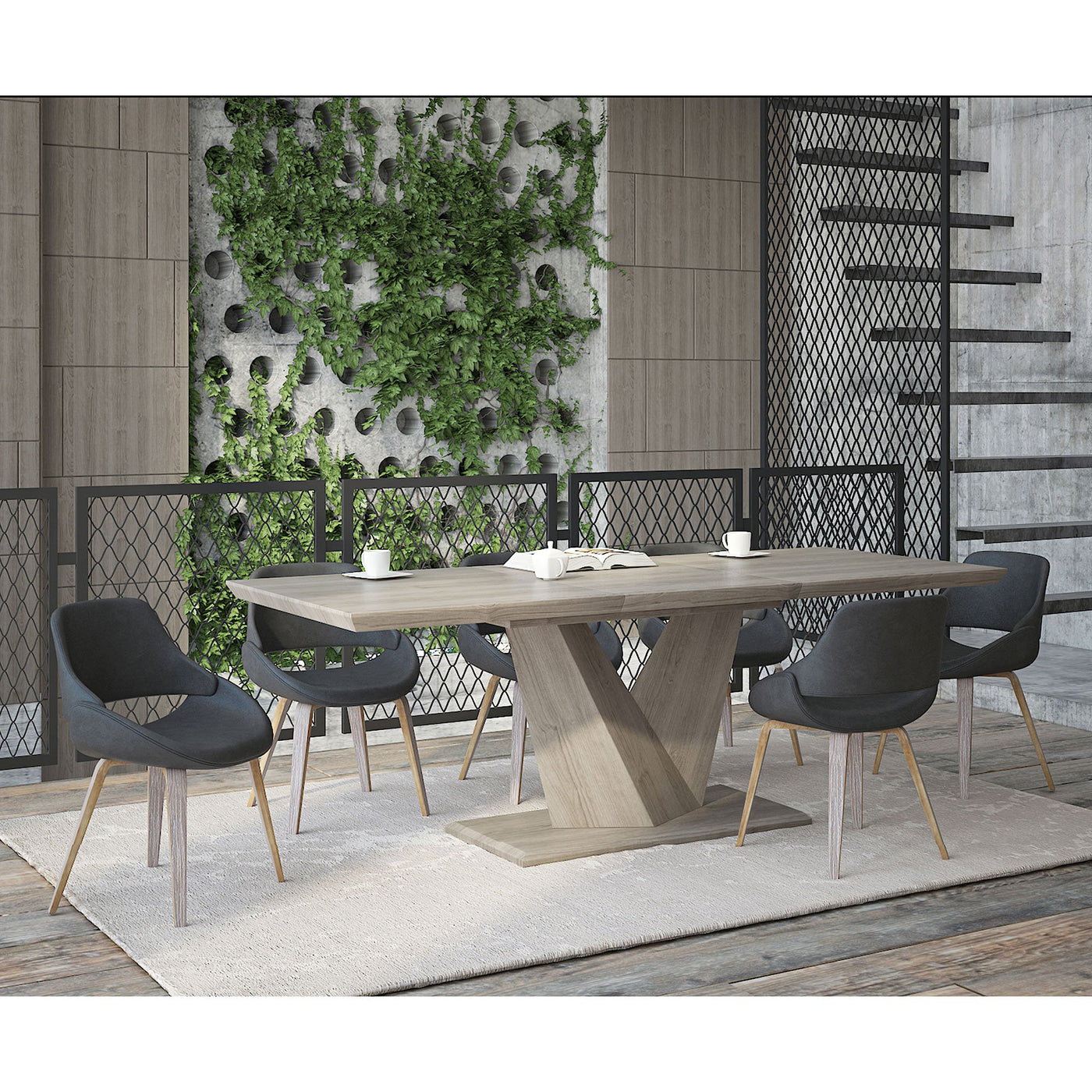 Heston Extendable Dining Table | Hoft Home